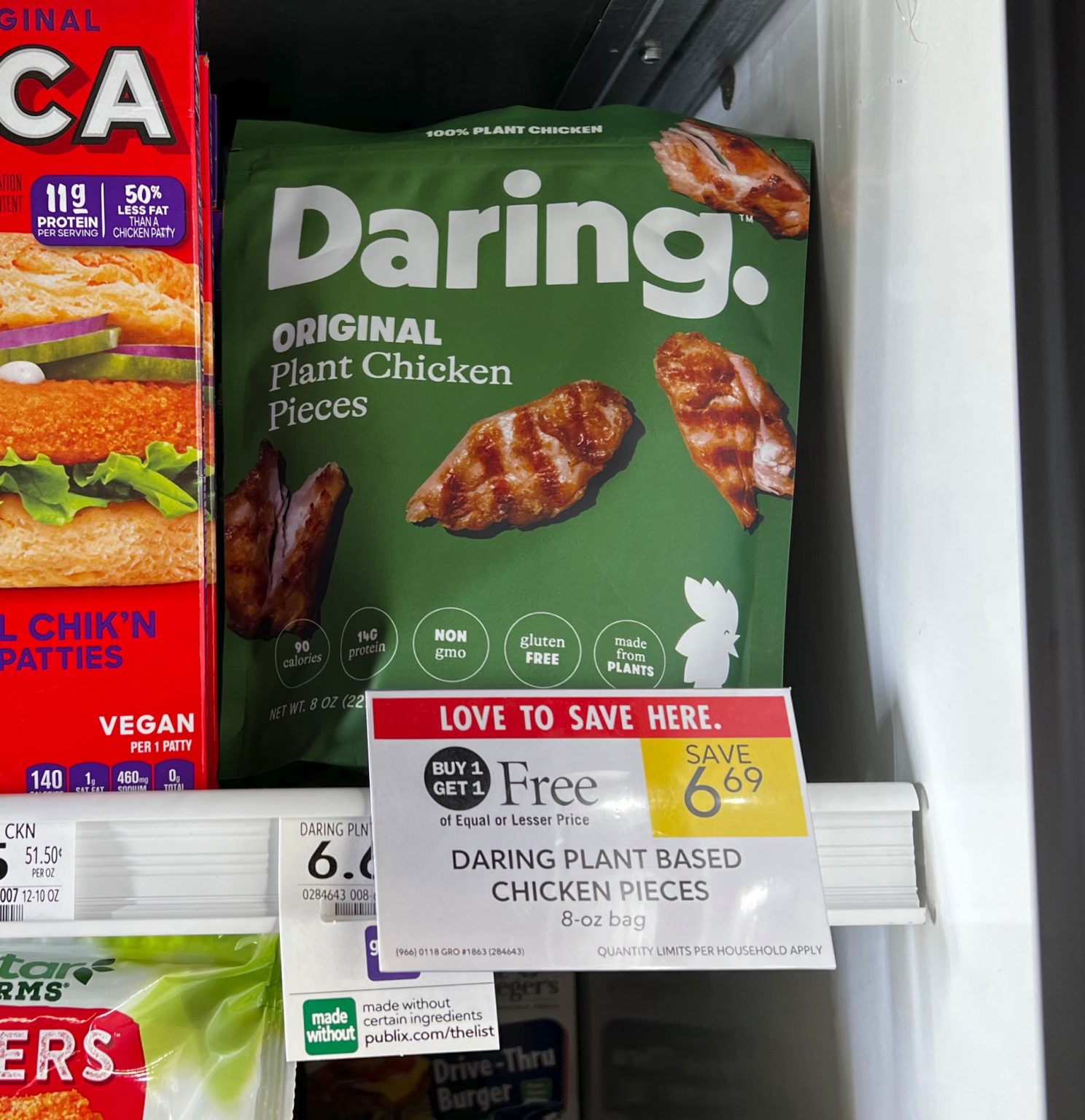 Daring Plant Chicken Pieces Just $2.35 Per Bag At Publix - iHeartPublix