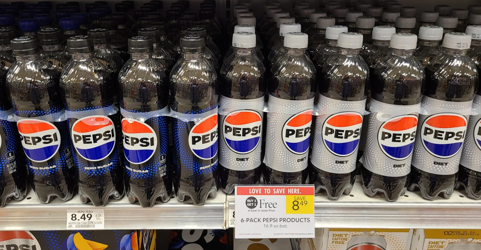 Pepsi 6-Pack As Low As $3.45 At Publix (Regular Price $8.49) - iHeartPublix