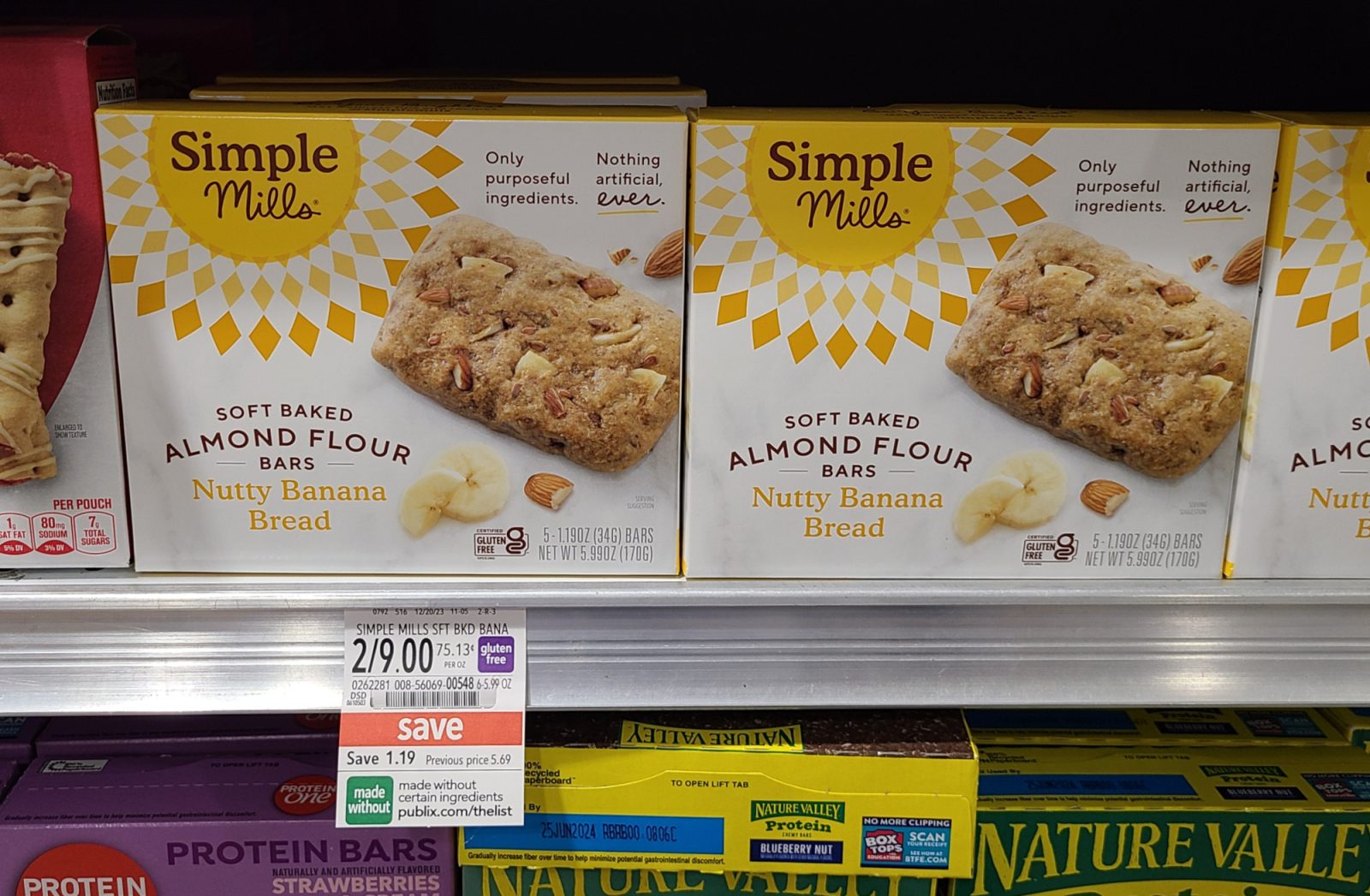 Simple Mills Soft Baked Bars Just $3.50 At Publix (Regular Price $5.69 ...