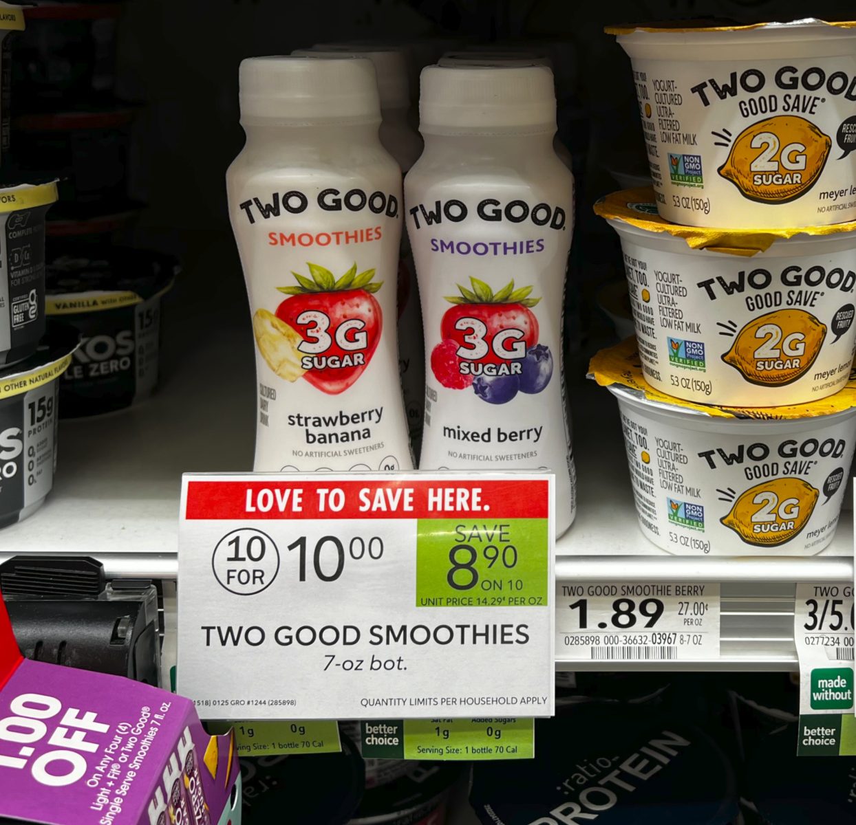 Two Good Smoothies Just 50¢ At Publix - iHeartPublix