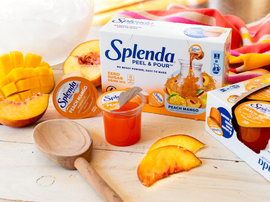 Shake Up Your Boring Water With Splenda Peel & Pour – Get A Great Deal ...