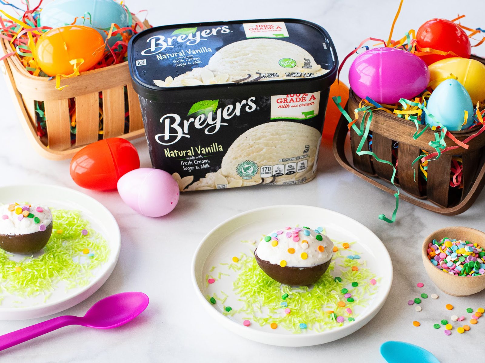 Bring Home BOGO Breyers For These Festive Chocolate Easter Egg Cups ...