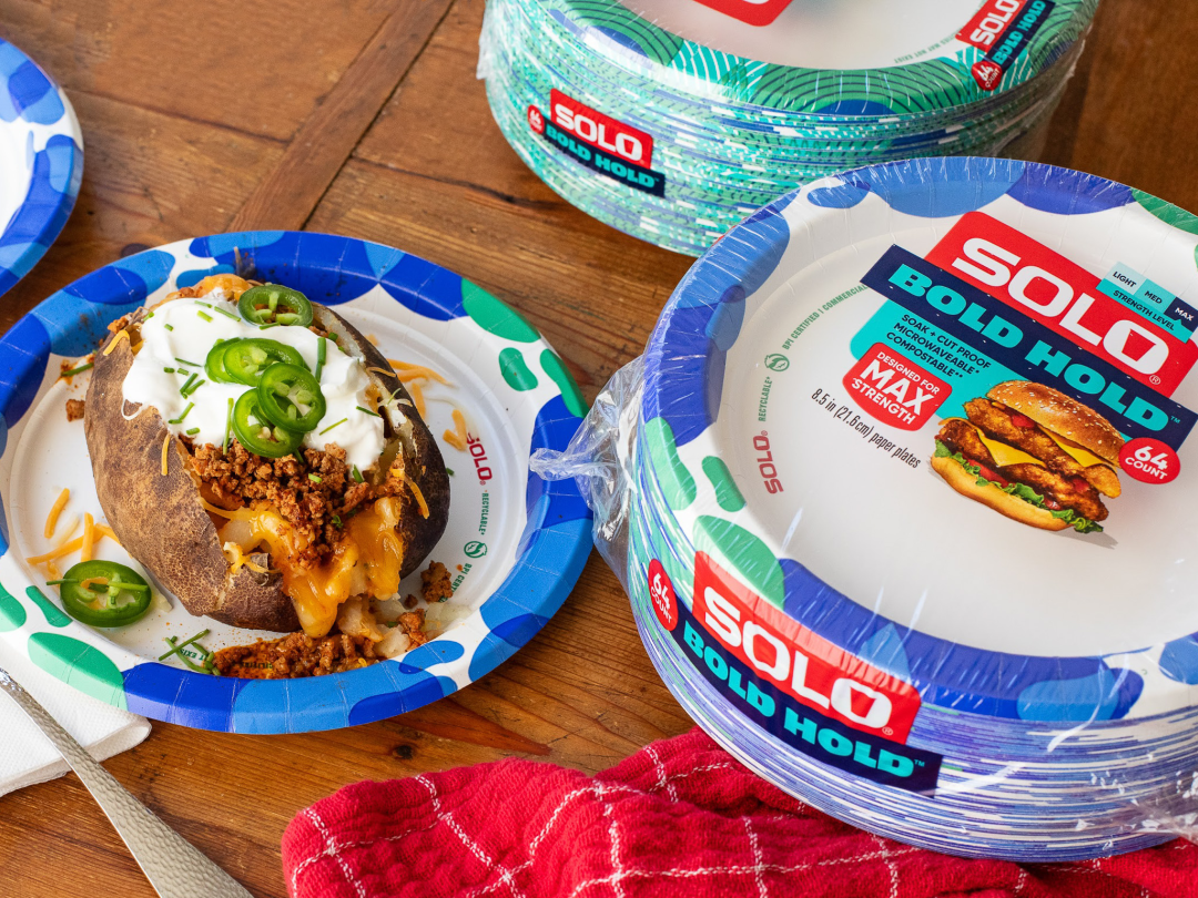 Solo Bold Hold Paper Plates Just $3.40 Per Package At Publix - iHeartPublix