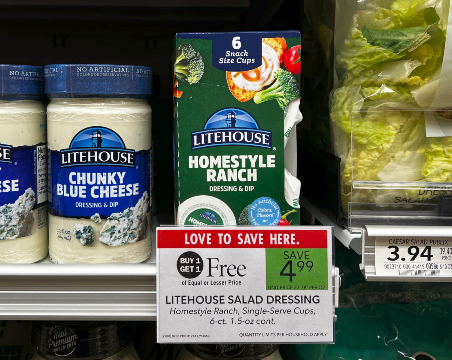 Get The 6-Packs Of Single-Serve Litehouse Dressing For As Low As $1.25 ...