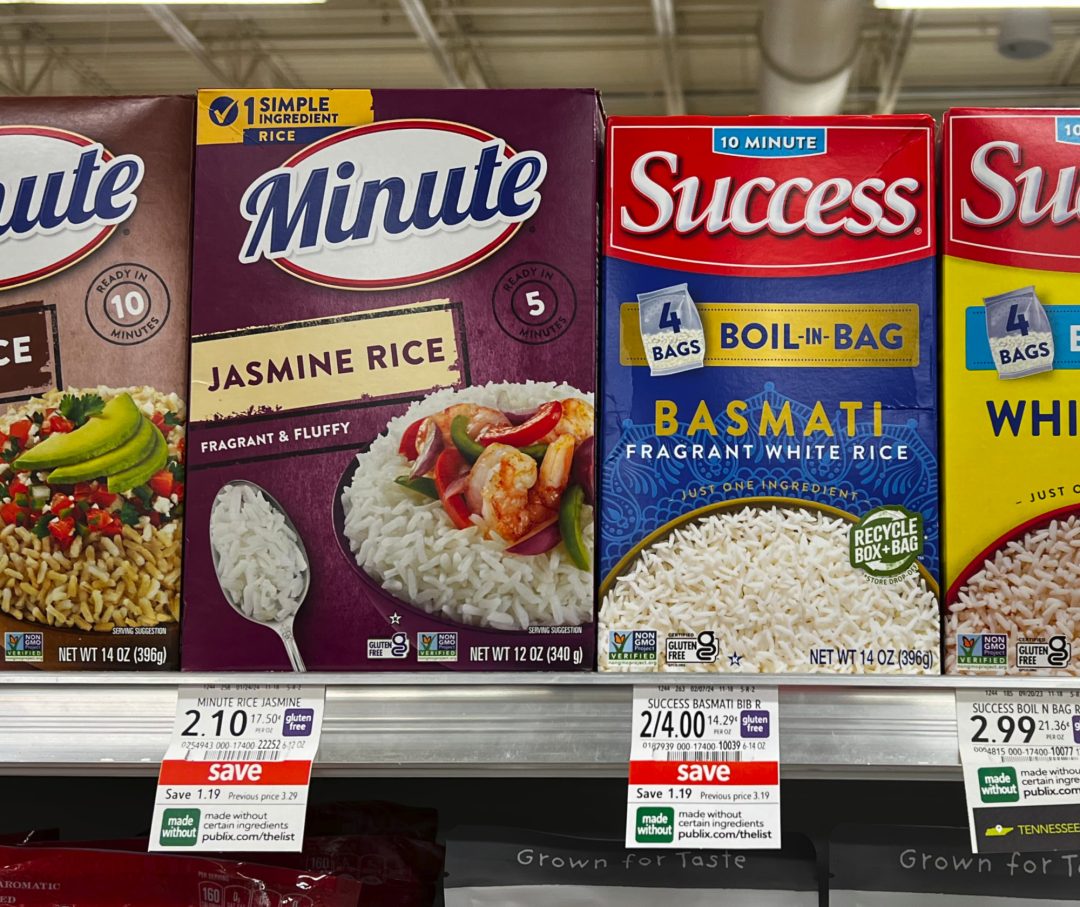 Success Rice As Low As $1 Per Box At Publix – Plus Cheap Minute Rice ...
