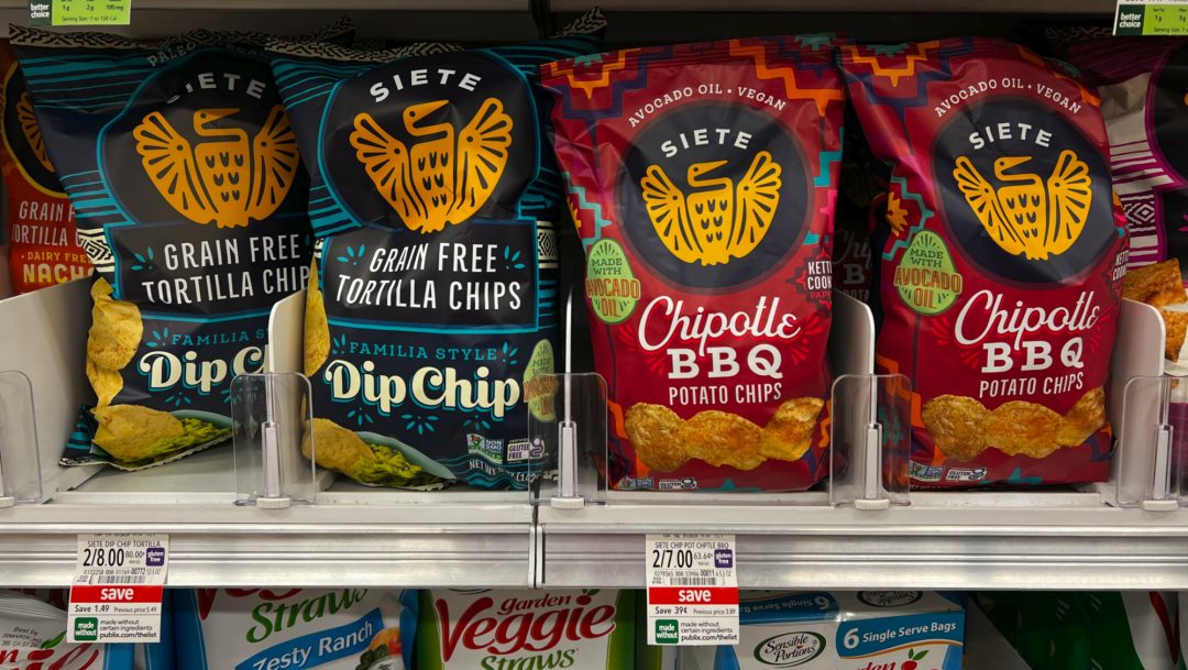 Siete Chips As Low As $2.50 Per Bag (Regular Price $3.89) - iHeartPublix