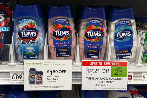 Get Tums As Low As $2.09 Per Bottle At Publix With New Sale - iHeartPublix
