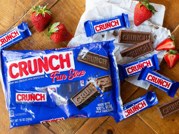 Grab The Bags Of Nestle Crunch Chocolate Fun Size Bars For Just $1.95 ...