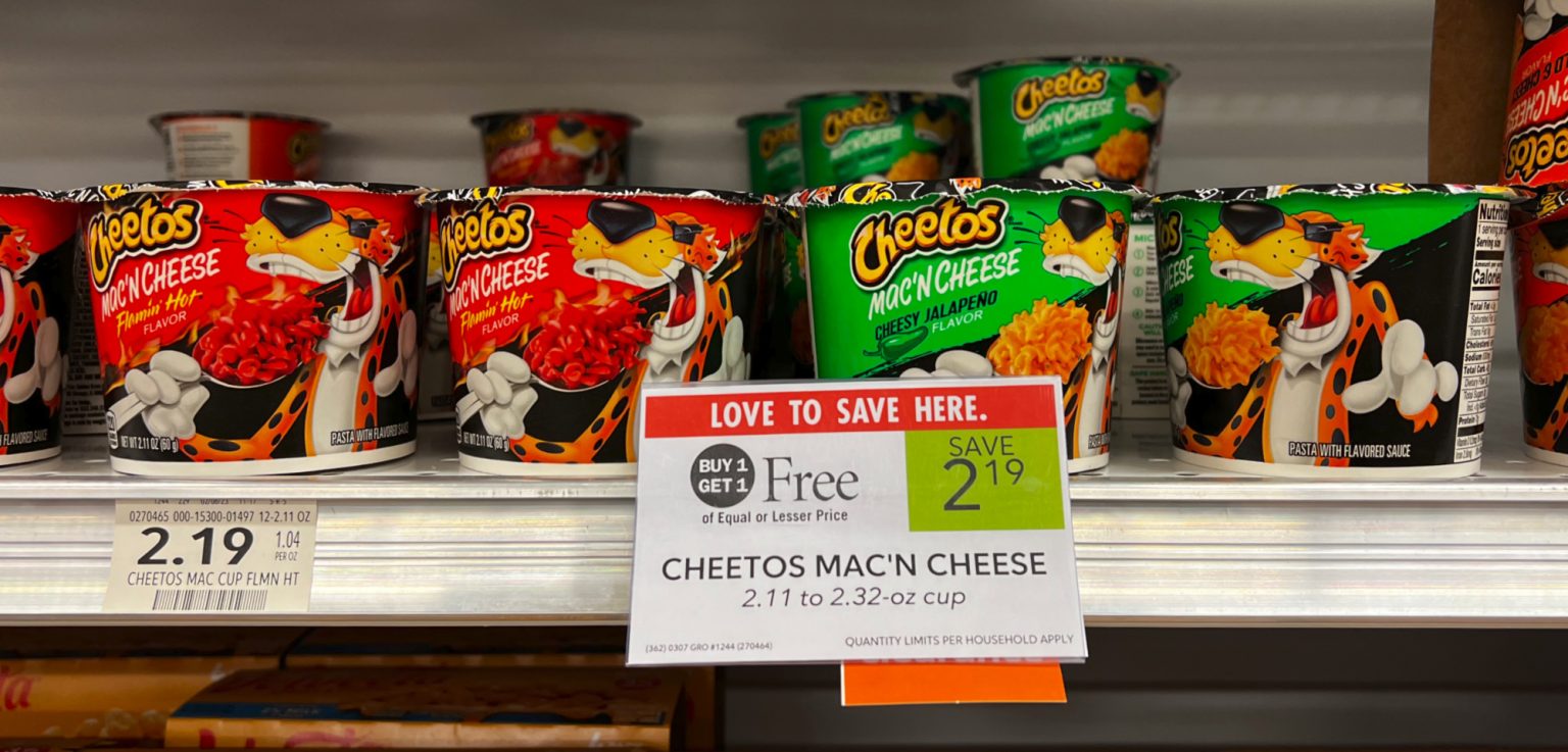 Cheetos Mac ‘n Cheese Cups Just 10¢ At Publix - iHeartPublix