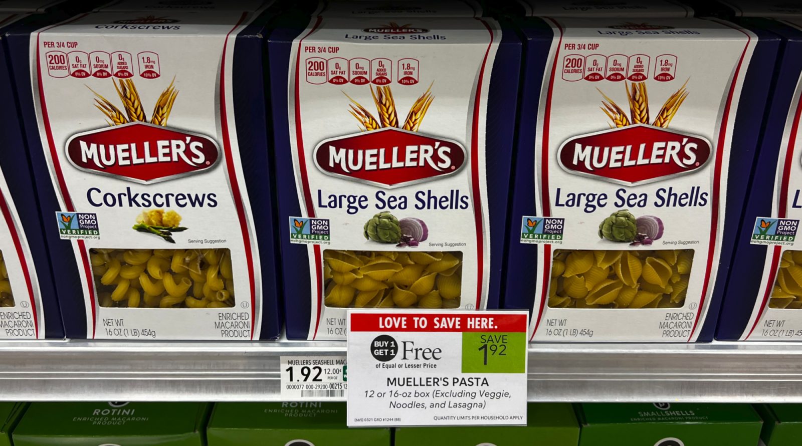 Mueller’s Pasta As Low As 84¢ Per Box At Publix - iHeartPublix