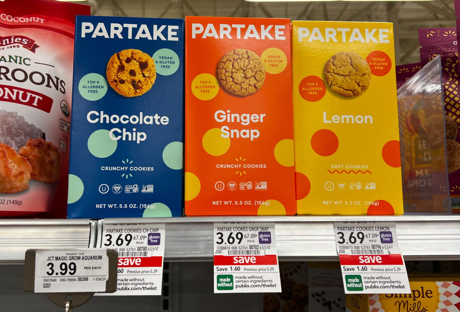 Get The Boxes Of Partake Cookies For Just $2.69 At Publix (Regular ...