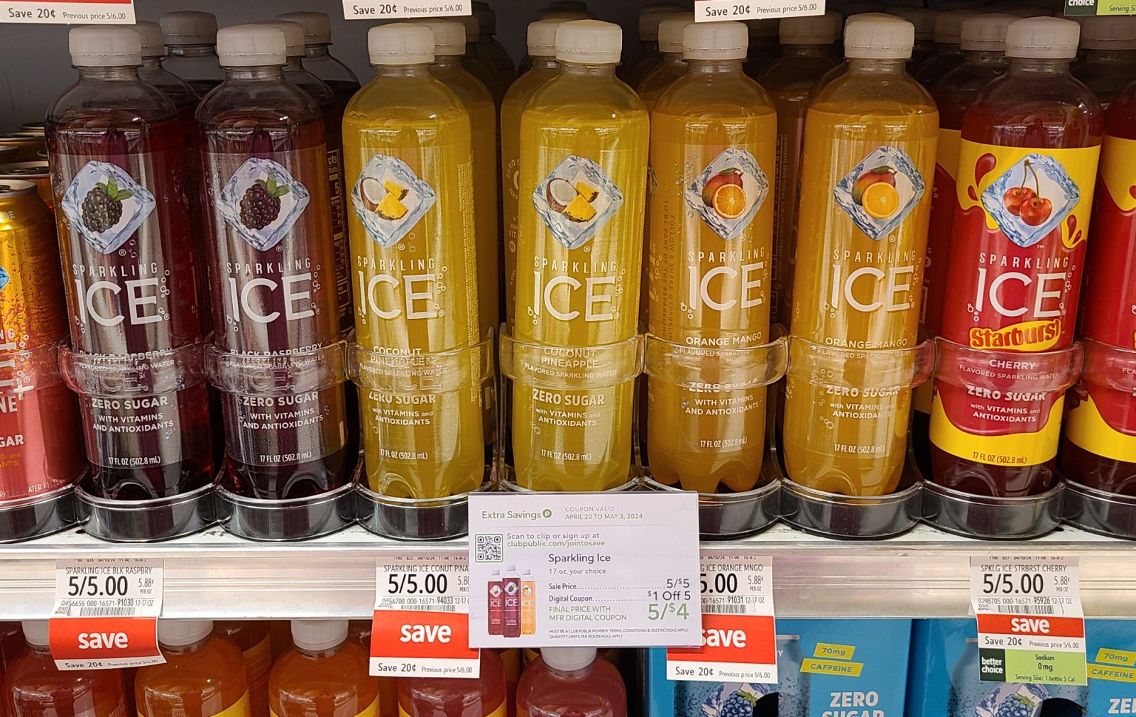 Sparkling Ice As Low As 80¢ Per Bottle At Publix - iHeartPublix