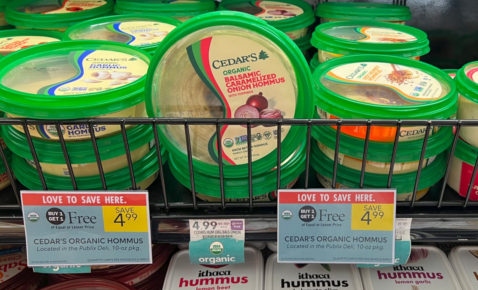 Cedar’s Organic Hummus Is Just $2 At Publix - iHeartPublix