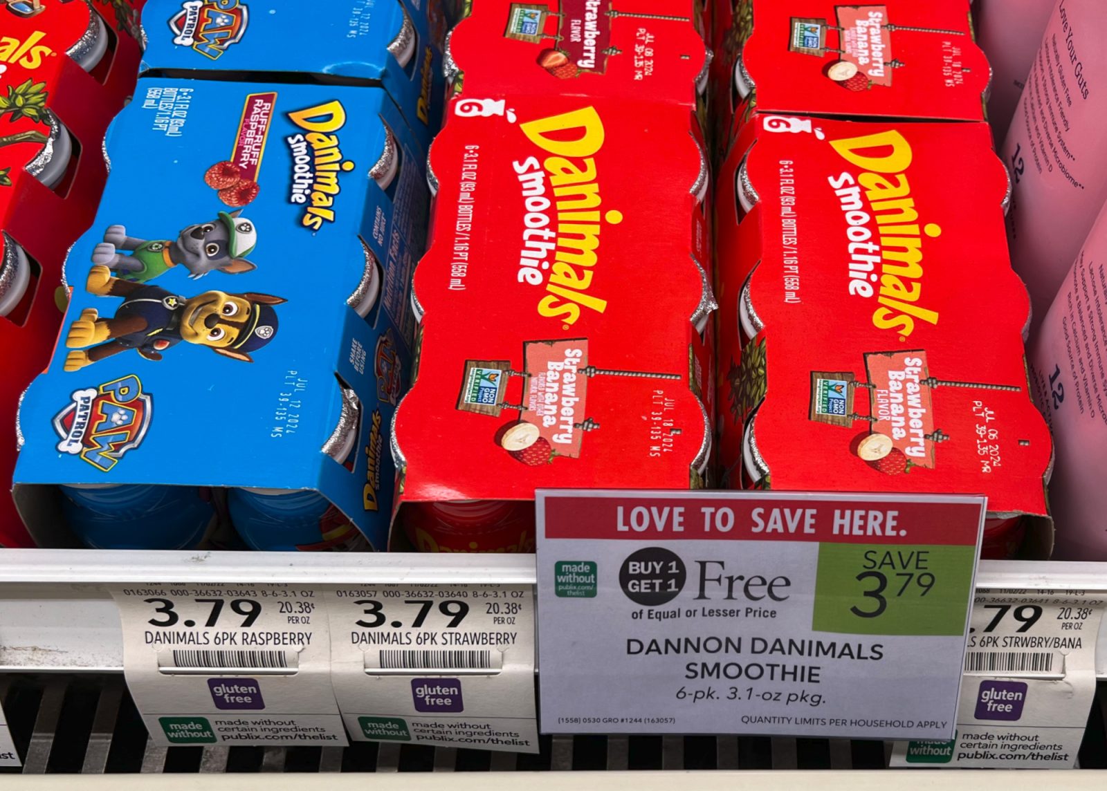 Dannon Danimals Smoothie 6-Pack As Low As 90¢ At Publix - iHeartPublix