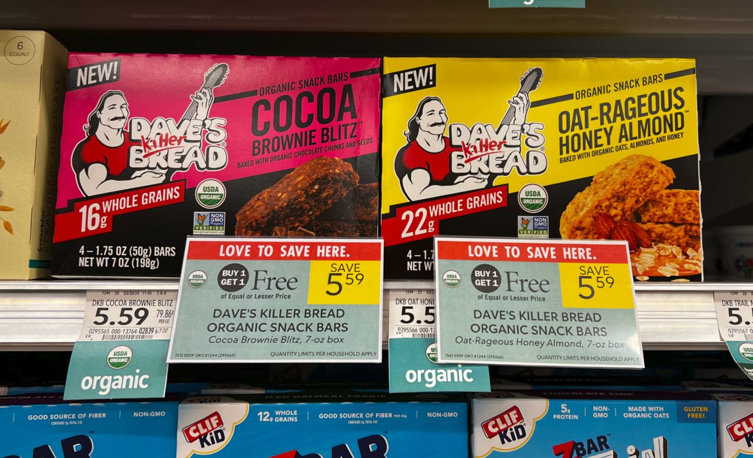 Get Boxes Of Dave’s Killer Bread Snack Bars As Low As $1.30 At Publix ...