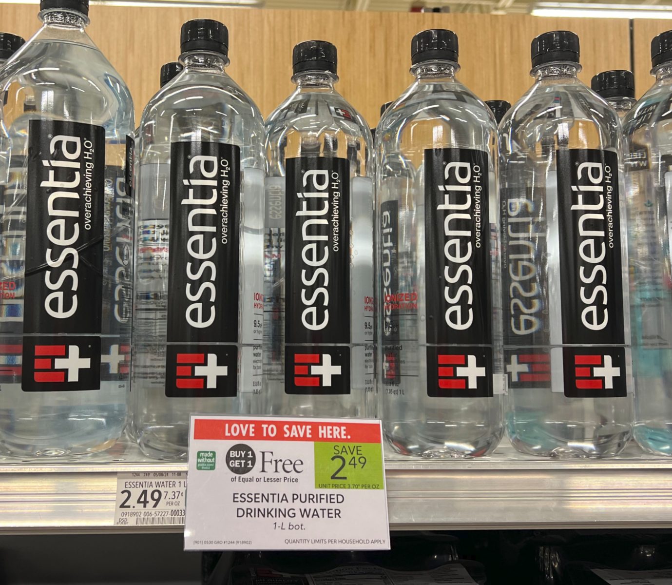 Grab Essentia Water For Just 75¢ Per Bottle At Publix - iHeartPublix