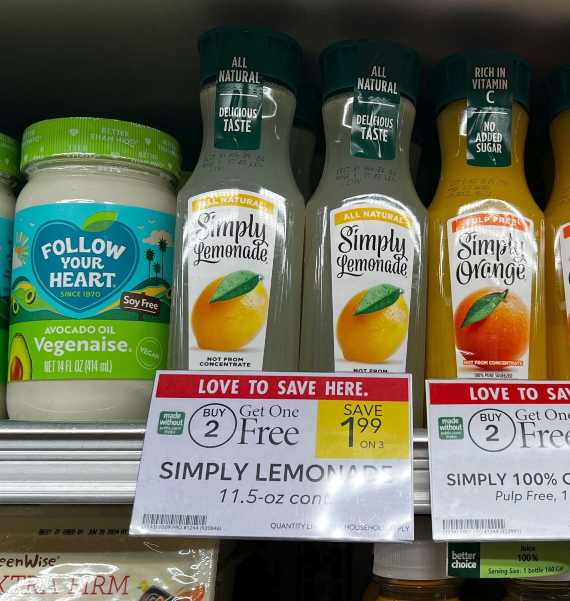 Simply Lemonade As Low As $1.03 At Publix - iHeartPublix
