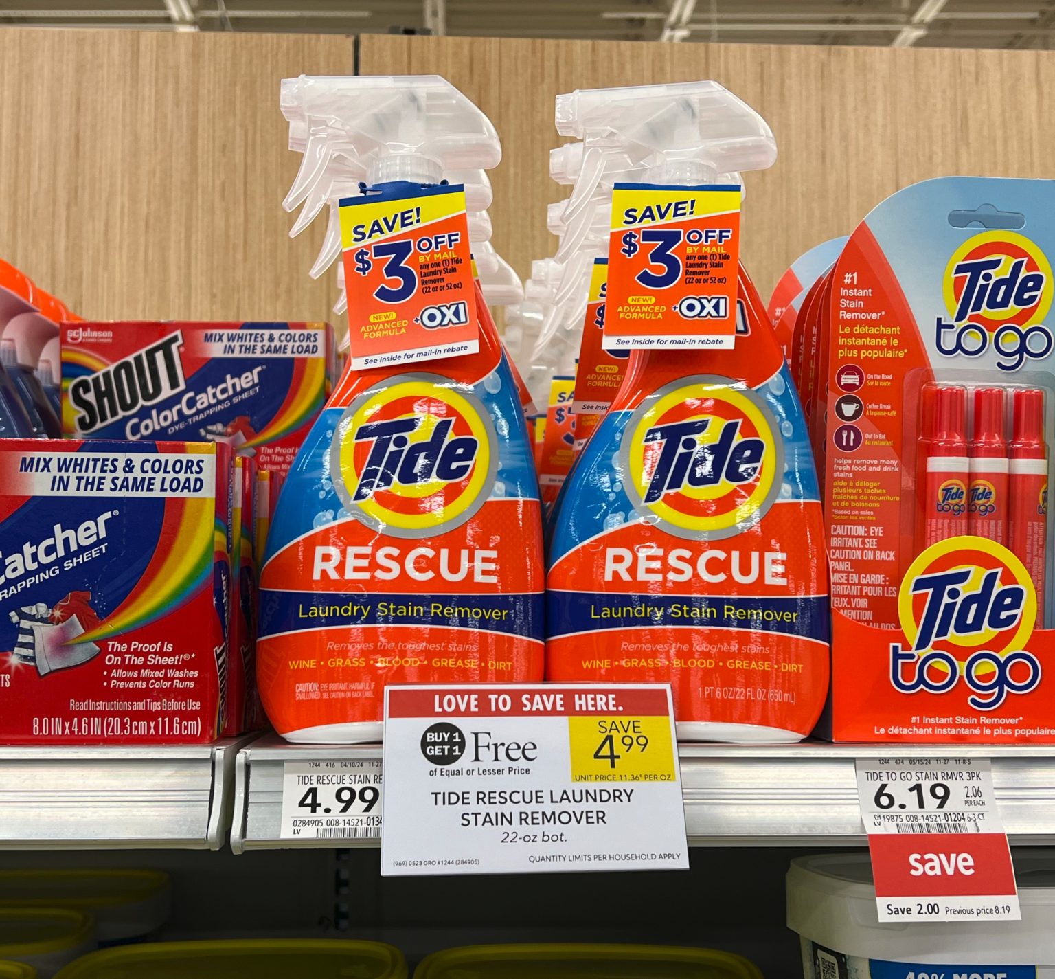 Tide Rescue Laundry Stain Remover Spray As Low As $1.50 At Publix ...