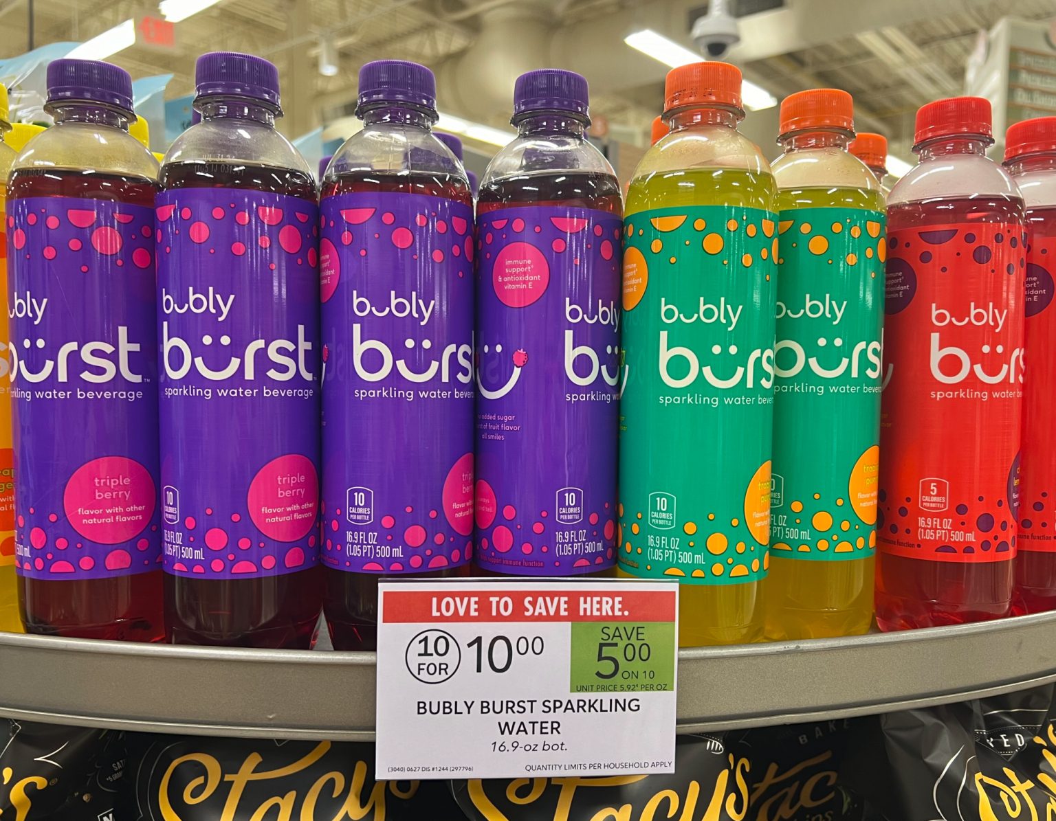 Get Bubly Burst Sparkling Water For 70¢ At Publix - iHeartPublix