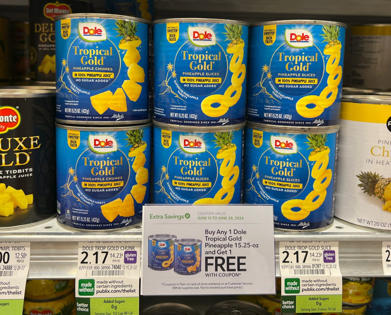 Dole Tropical Gold Pineapple Just $1.09 At Publix - iHeartPublix