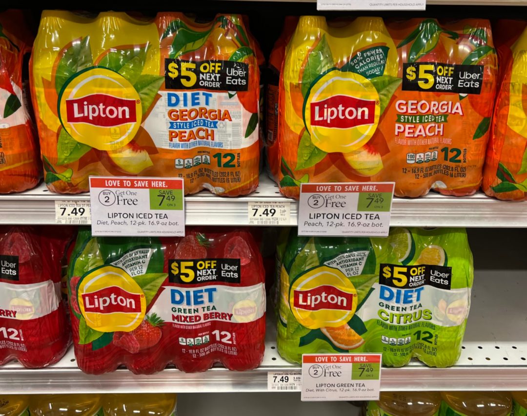 12-Packs Of Lipton Tea As Low As $4.66 At Publix (Regular Price $7.49 ...