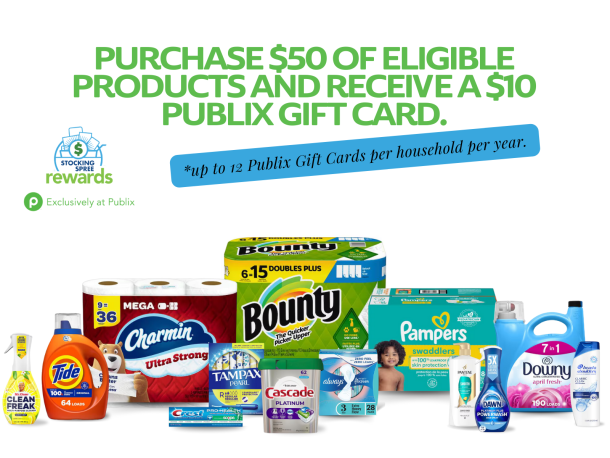 Earn Up To $120 In Publix Gift Cards With The Stocking Spree Program ...