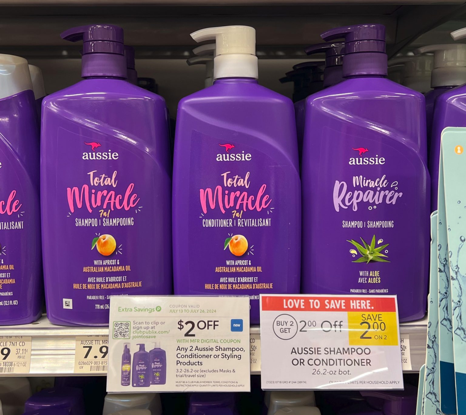 Big Bottles Of Aussie Hair Care As Low As $5.99 Each At Publix ...