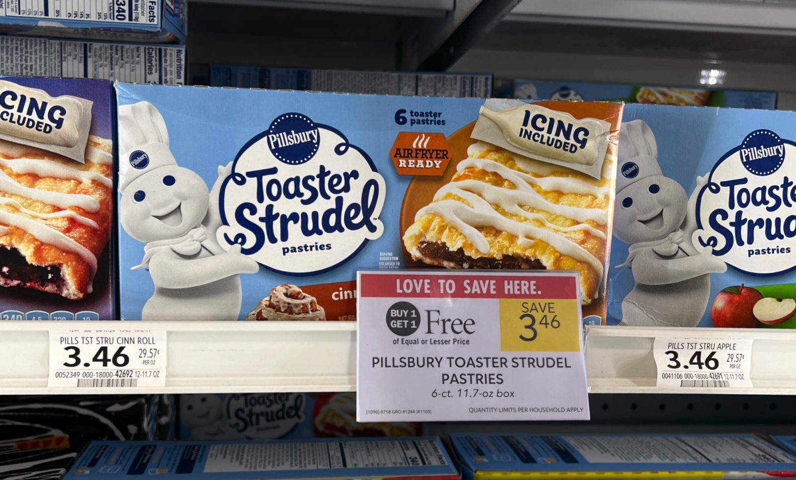 Pillsbury Toaster Strudel Pastries As Low As $1.23 Per Box At Publix ...
