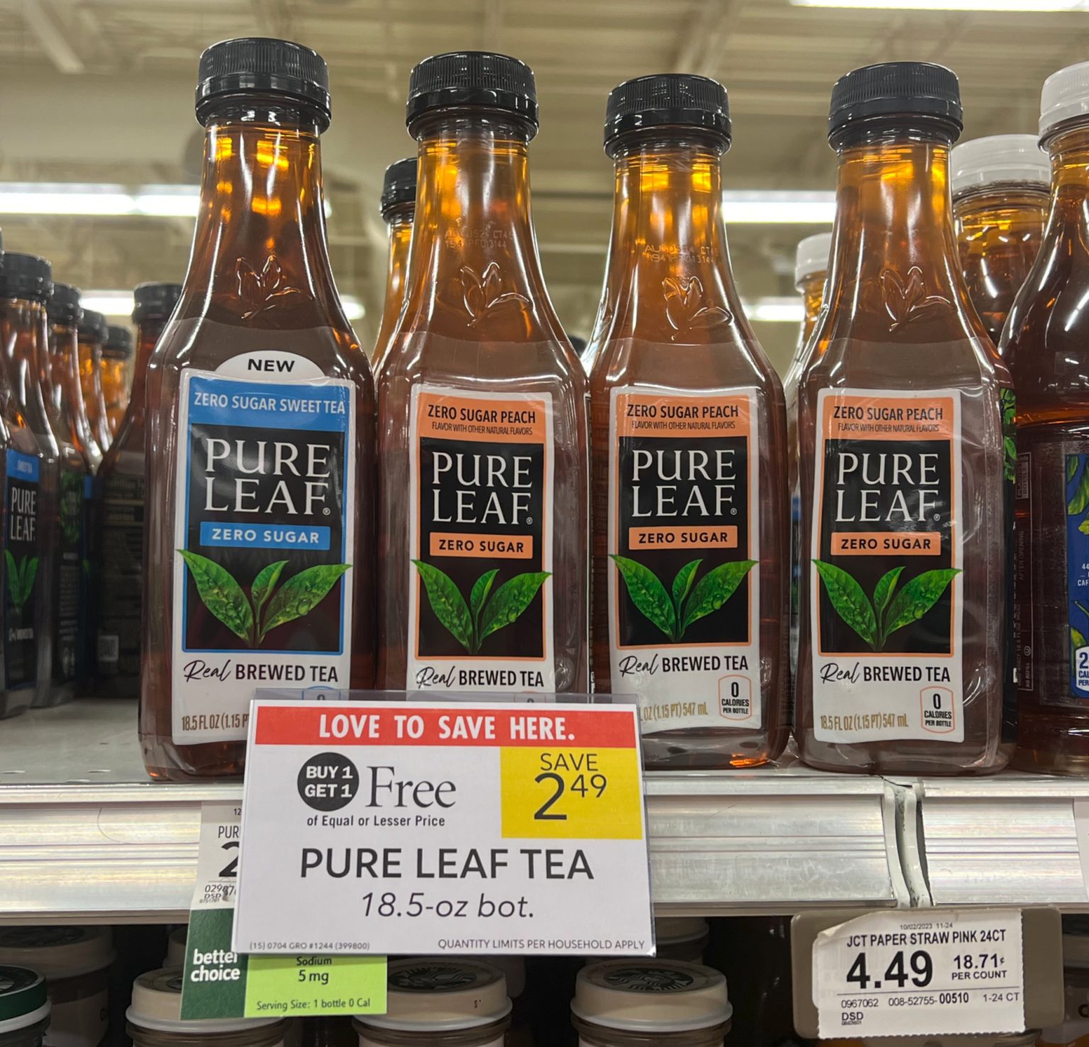 Get Bottles Of Pure Leaf Tea For As Low As 25¢ At Publix - iHeartPublix