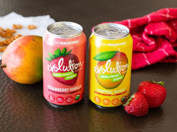 Evolution Fresh Real Fruit Soda As Low As $1 Per Can At Publix (Regular ...