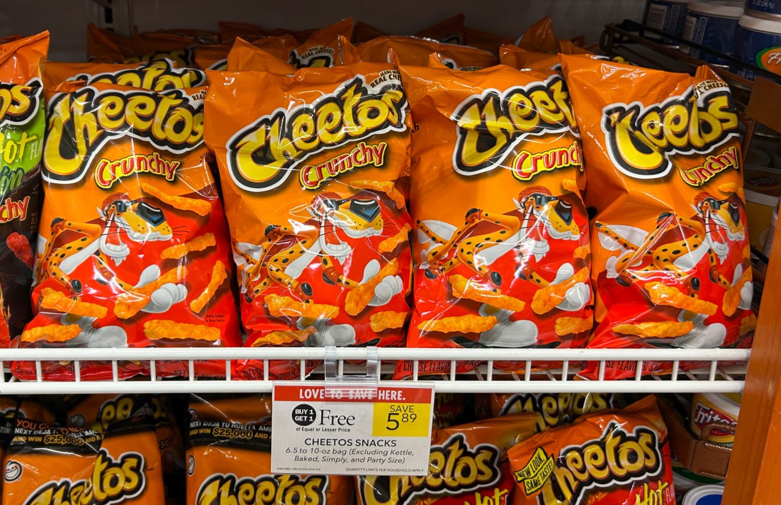 Get Cheetos As Low As $1.45 Per Bag At Publix - iHeartPublix