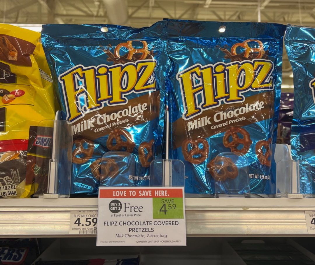 Flipz Chocolate Covered Pretzels Just $1.80 At Publix - iHeartPublix