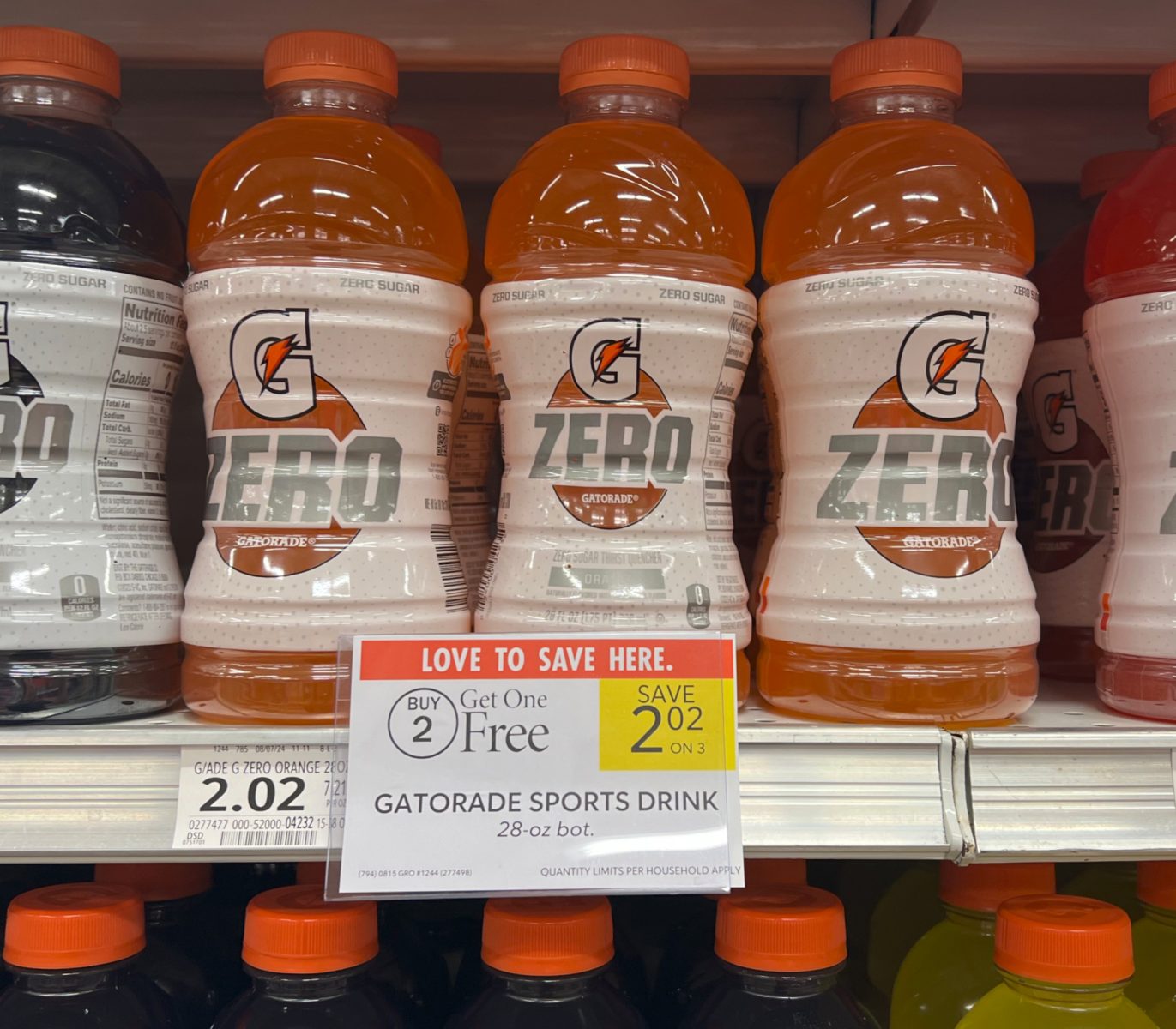 Gatorade As Low As 85¢ Per Bottle At Publix - iHeartPublix