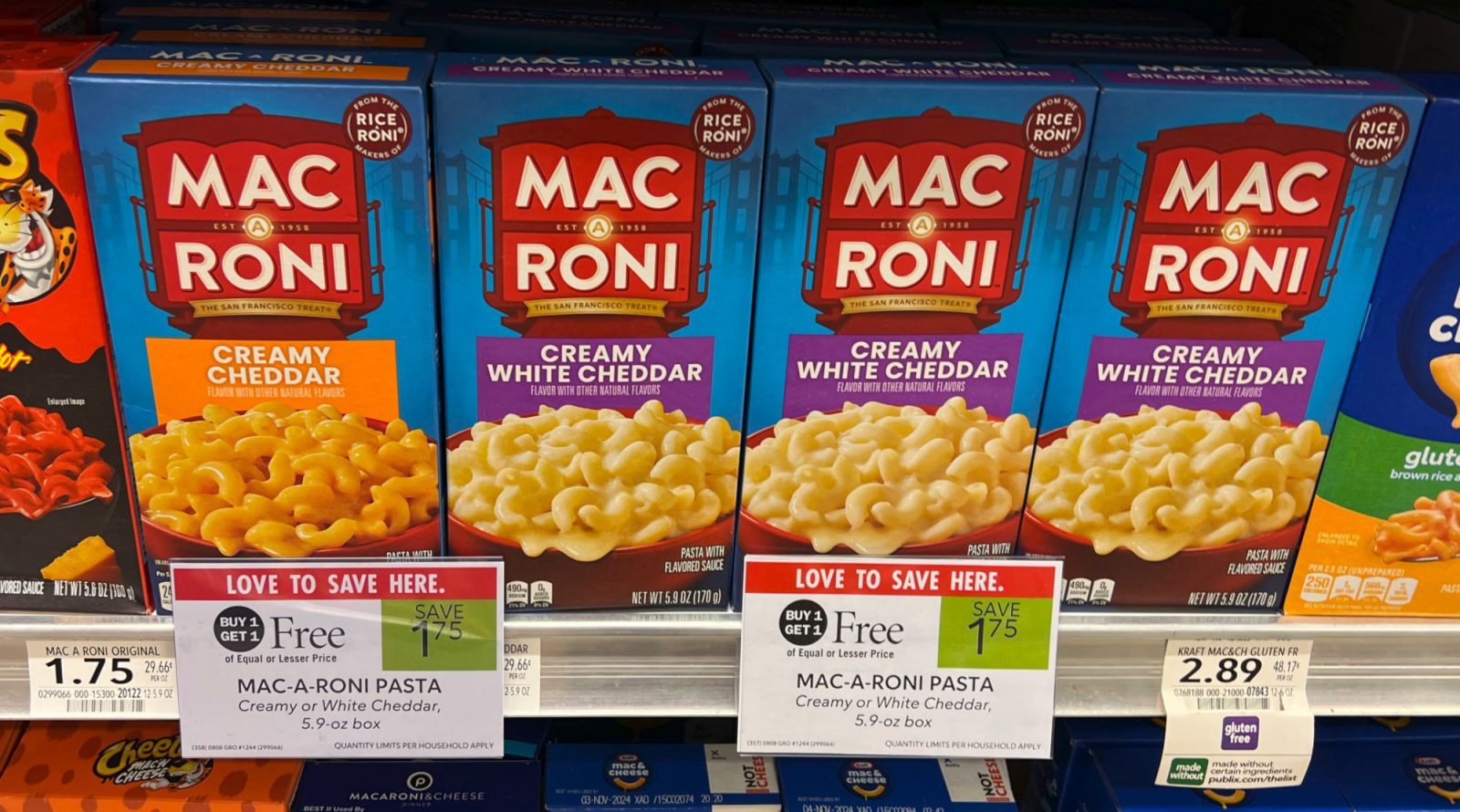 Mac-A-Roni Only 38¢ Per Box At Publix - iHeartPublix