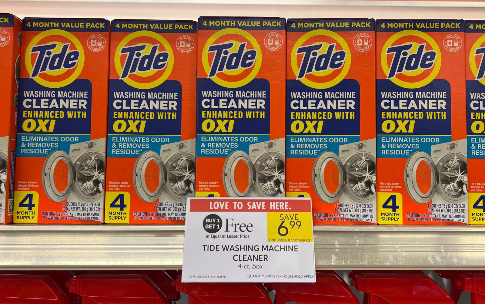 Tide Washing Machine Cleaner 4-Pack As Low As $2.50 At Publix ...