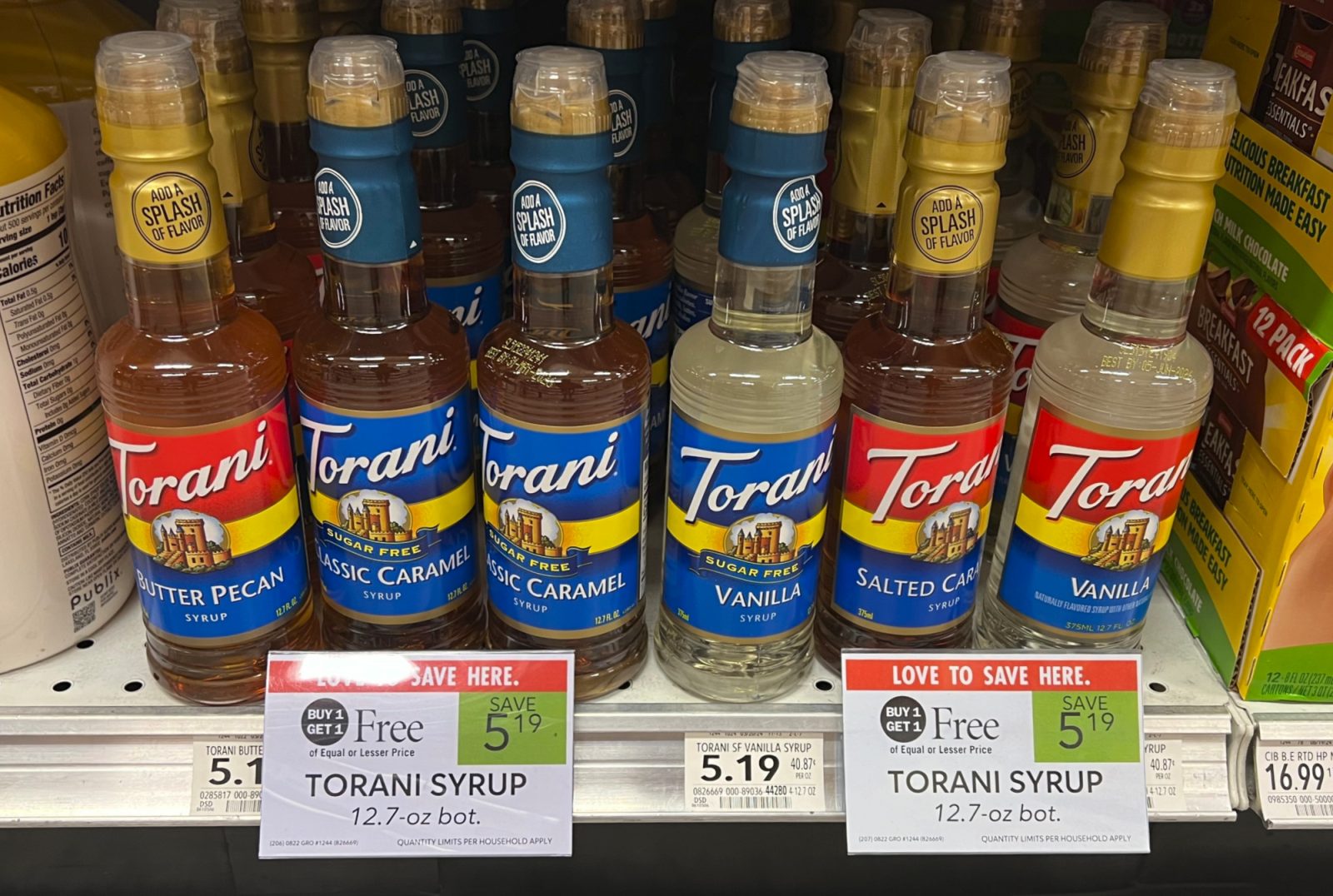 Torani Syrup As Low As $1.34 At Publix (Regular Price $5.19) - iHeartPublix