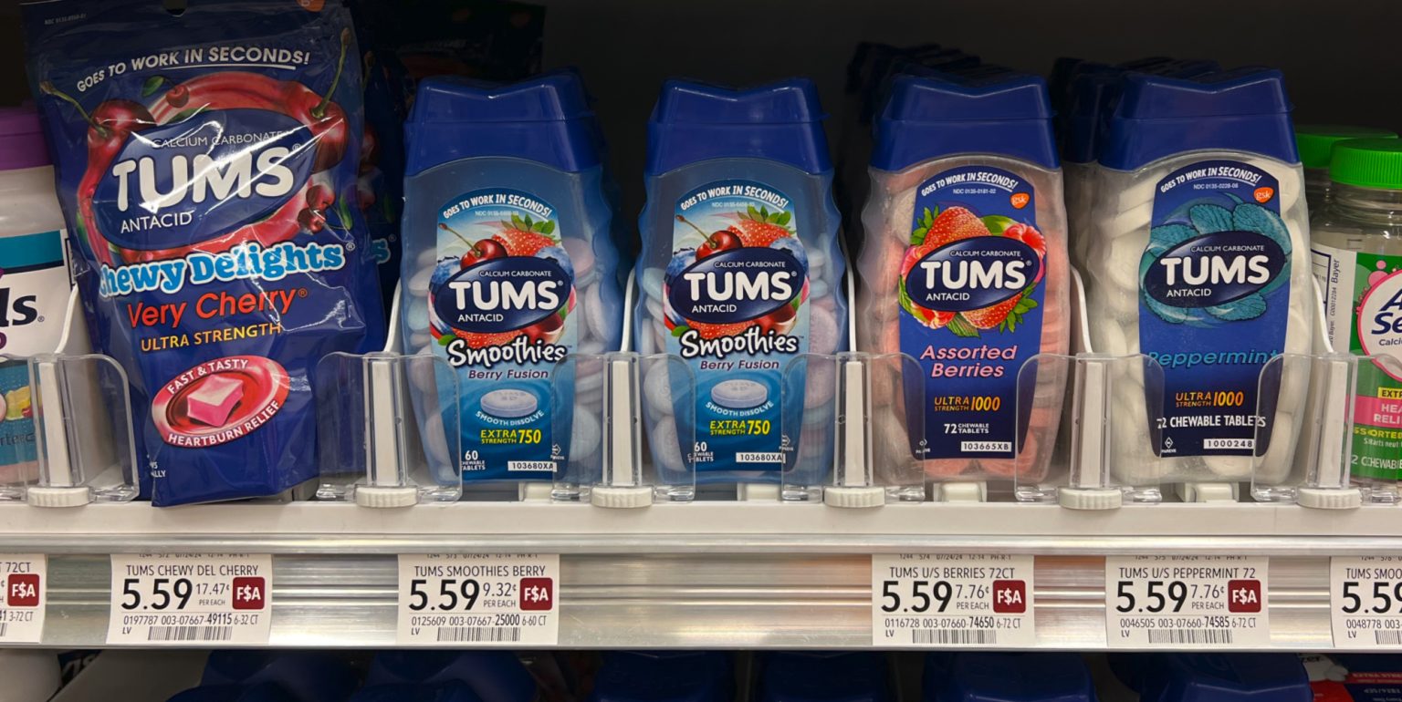 Get Tums As Low As $2.84 Per Bottle At Publix - iHeartPublix