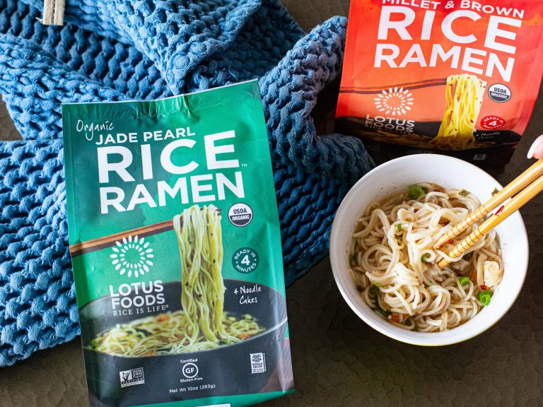 Lotus Foods Rice Ramen 4-Packs Just $3.40 At Publix (Regular Price $6. ...