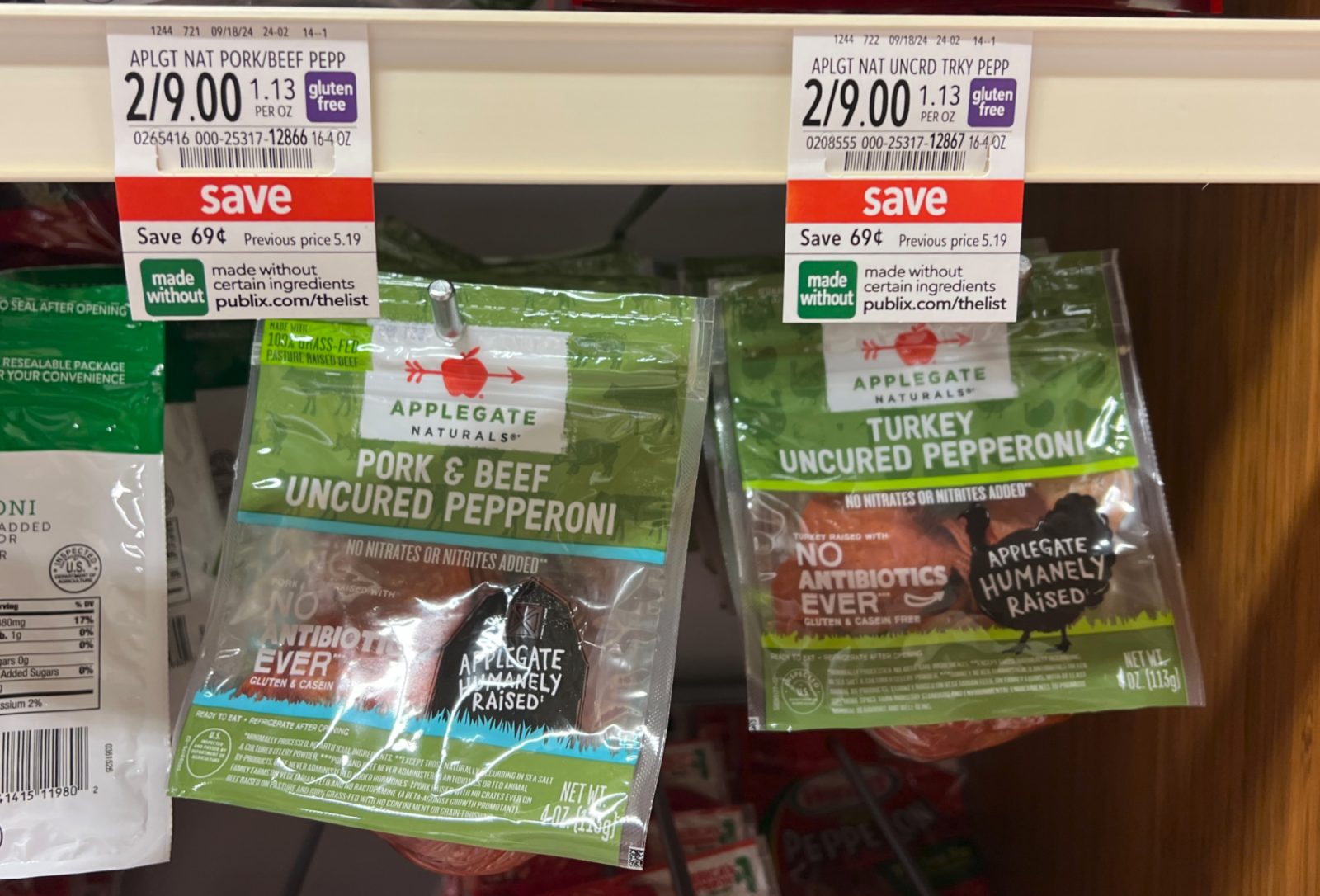 Applegate Pepperoni As Low As $3.50 At Publix - iHeartPublix
