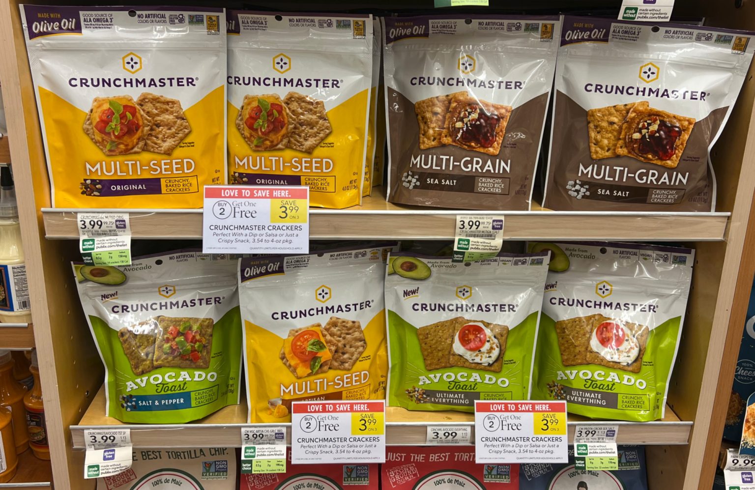 Crunchmaster Crackers Just $1.66 Per Bag At Publix - iHeartPublix