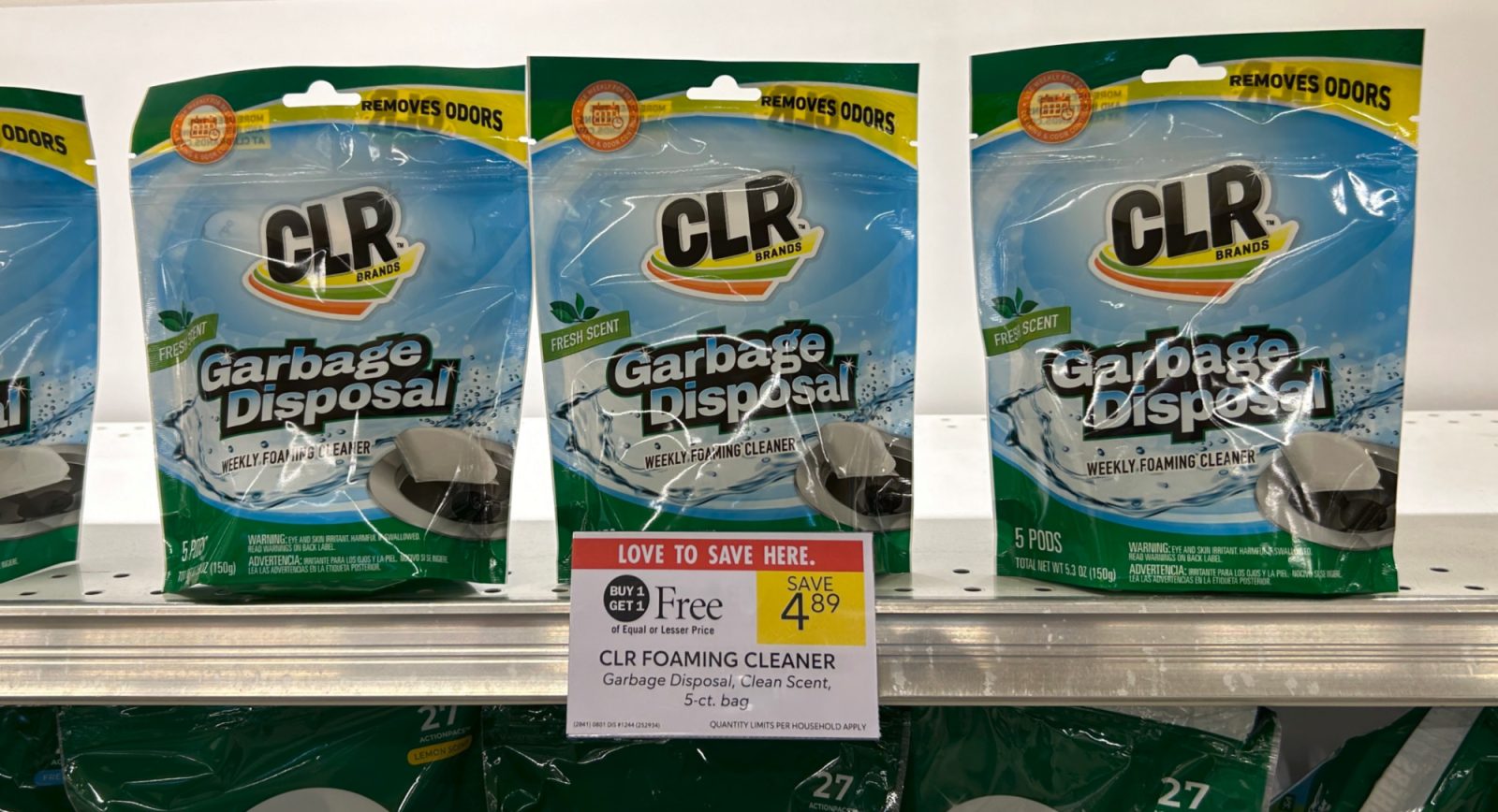 CLR Garbage Disposal Cleaner Just $1.45 At Publix - iHeartPublix