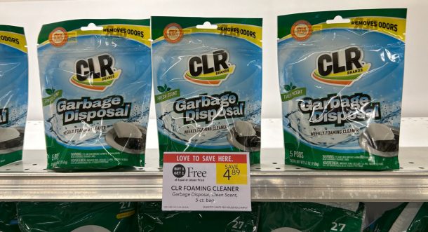 CLR Garbage Disposal Cleaner Just $1.45 At Publix - iHeartPublix
