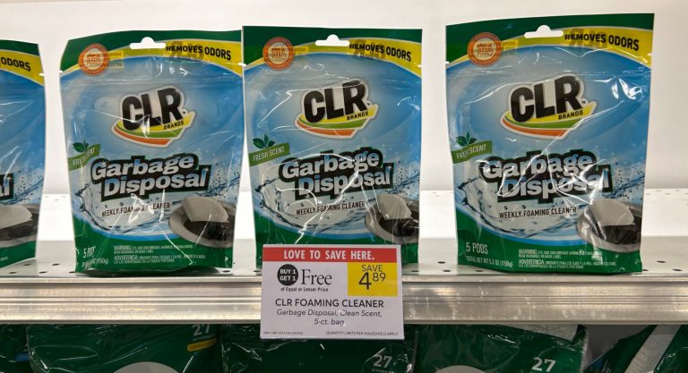 CLR Garbage Disposal Cleaner Just $1.45 At Publix - iHeartPublix
