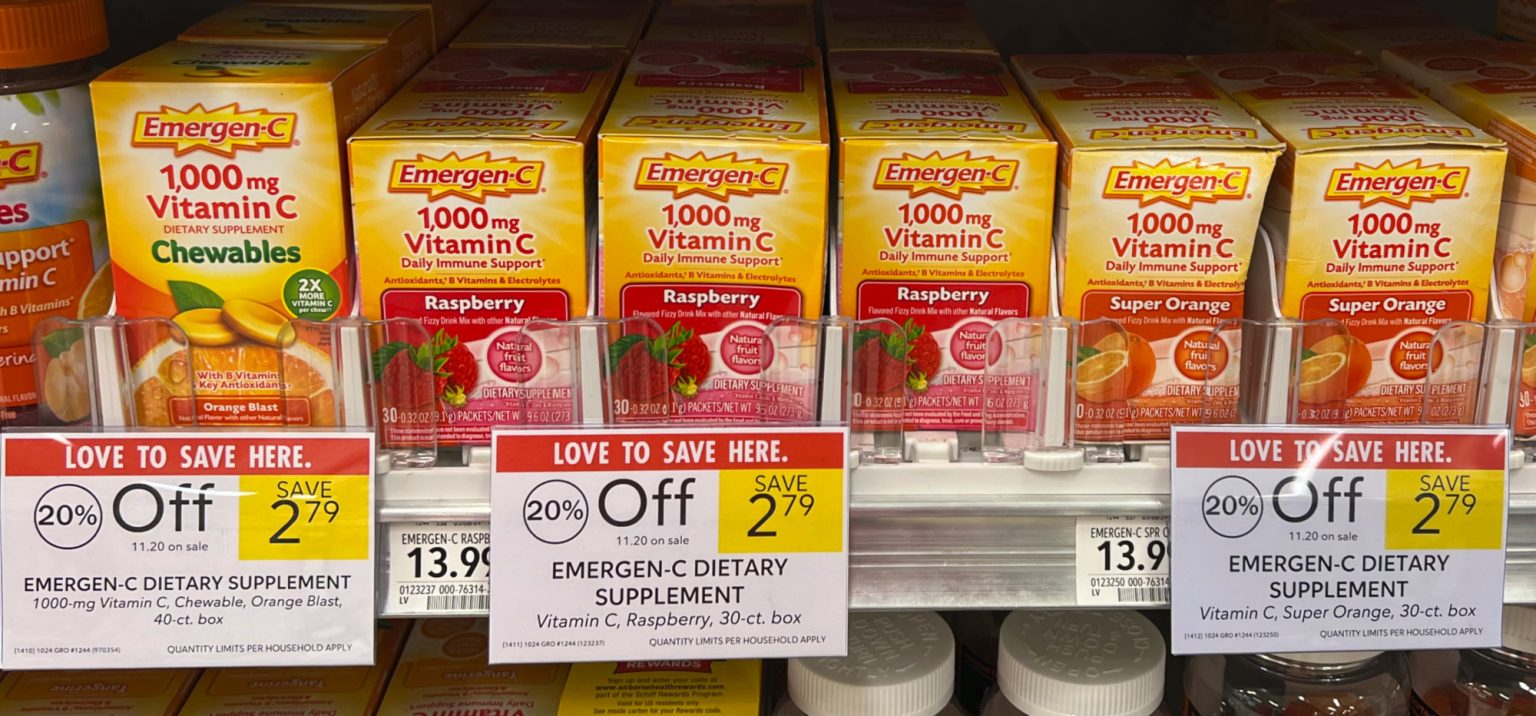 Get Emergen-C Products As Low As $9.19 At Publix (Regular Price $13.99 ...