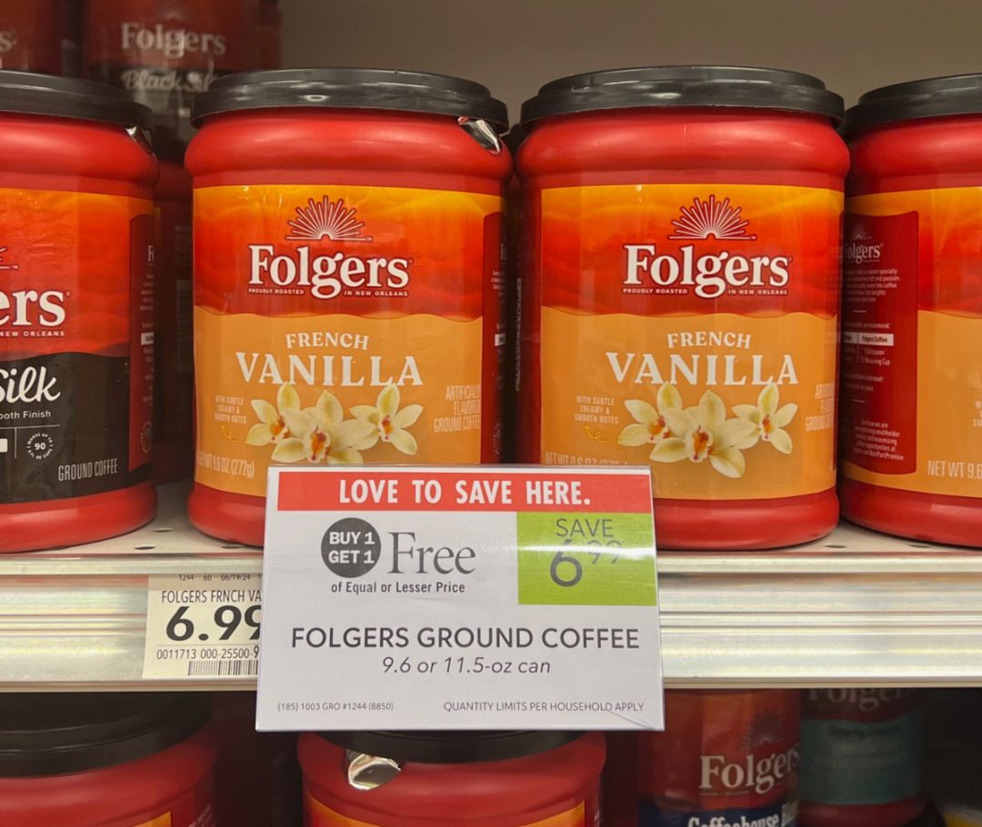 New Folgers Coupon Makes Coffee As Low As $2 At Publix - iHeartPublix
