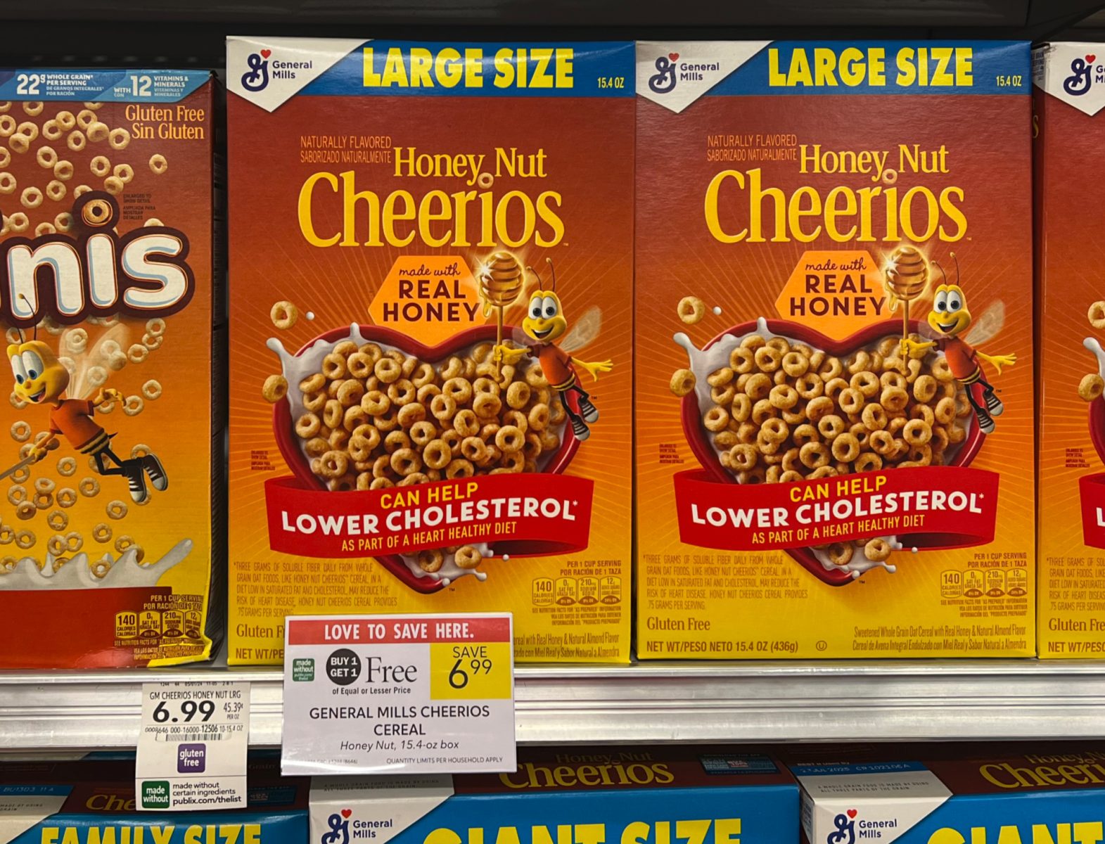 Get The Large Size Boxes Of General Mills Cheerios Cereal As Low As $3 ...