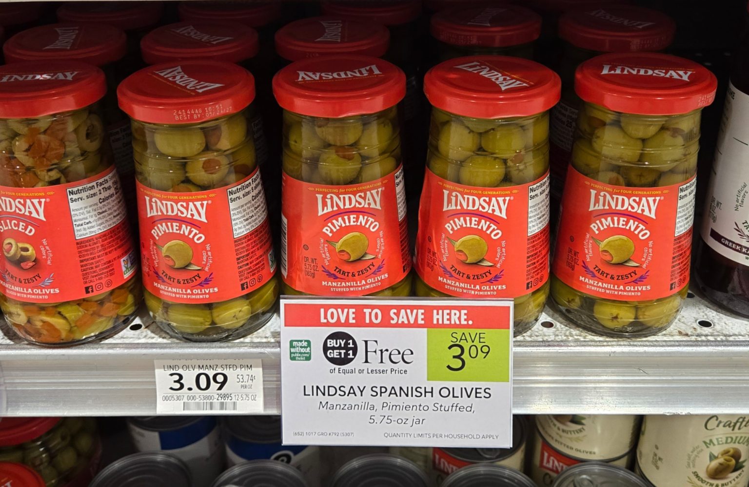 Lindsay Olives Are As Low As FREE At Publix - iHeartPublix