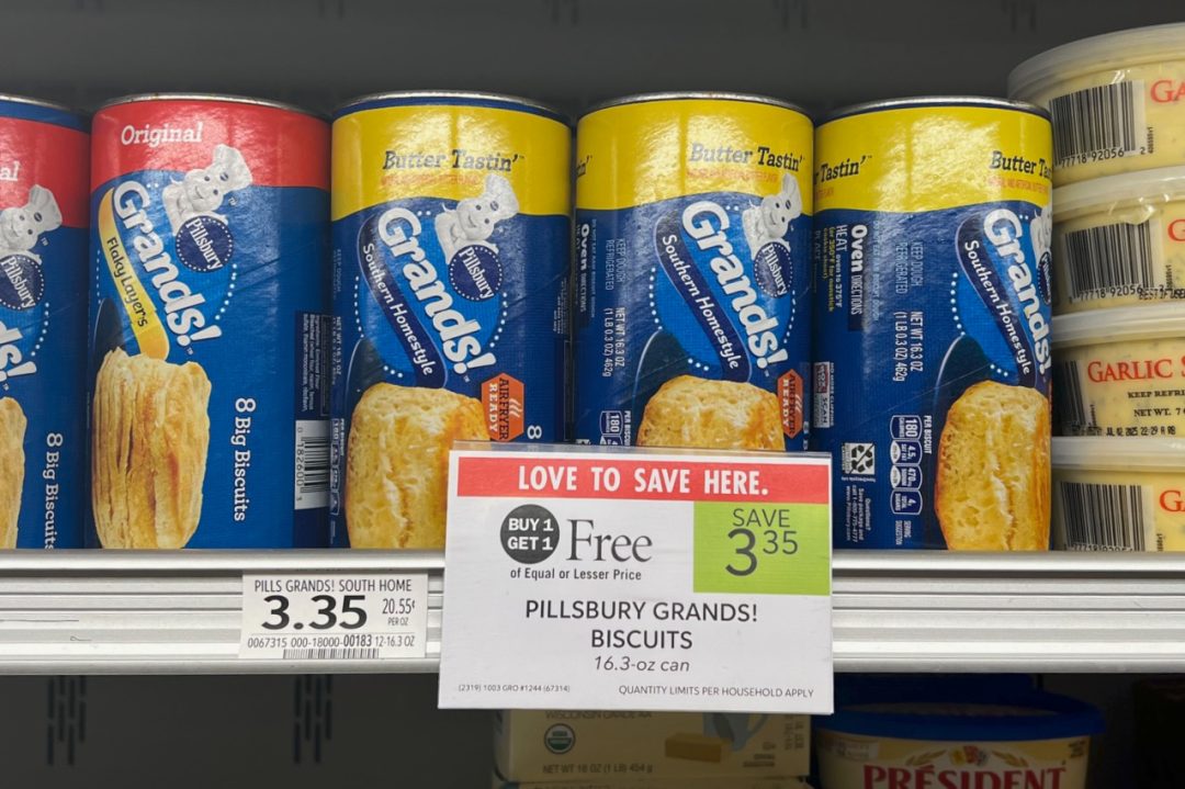 Pillsbury Grands Biscuits As Low As $1.18 Per Can At Publix - iHeartPublix