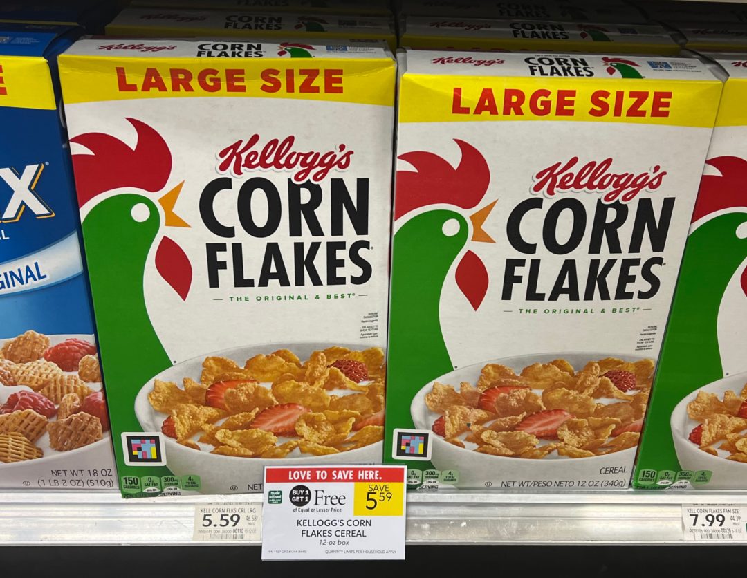Get The BIG Boxes Of Kellogg’s Corn Flakes As Low As $2.05 At Publix ...