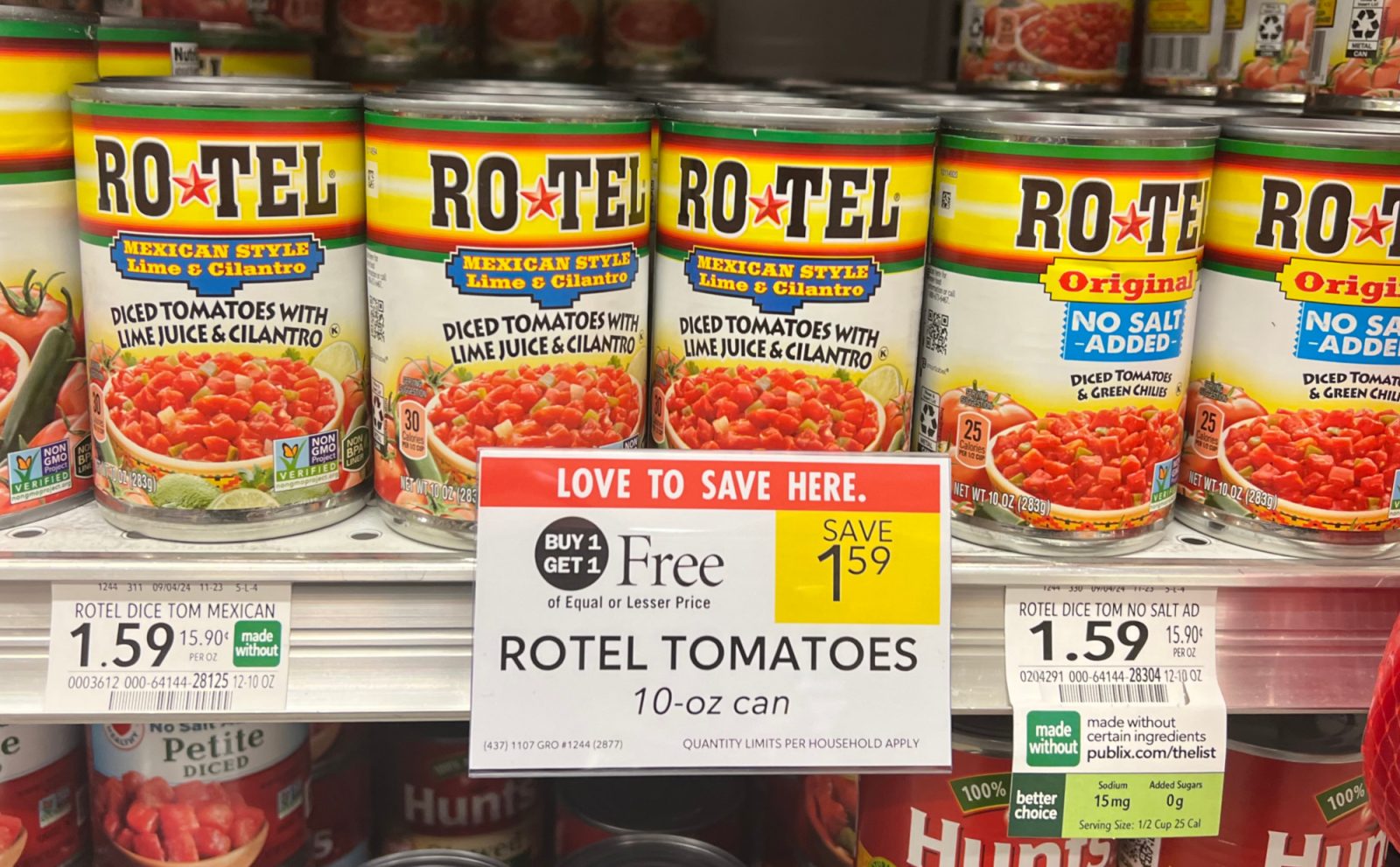 Rotel Tomatoes Just 67¢ Per Can At Publix - iHeartPublix